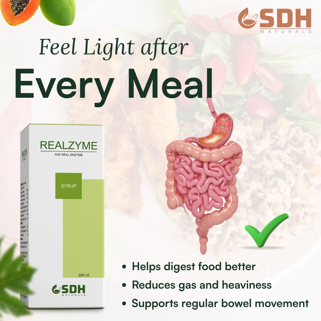 REALZYME SYRUP | Digestive Care | Gastro Care – SDH Naturals
