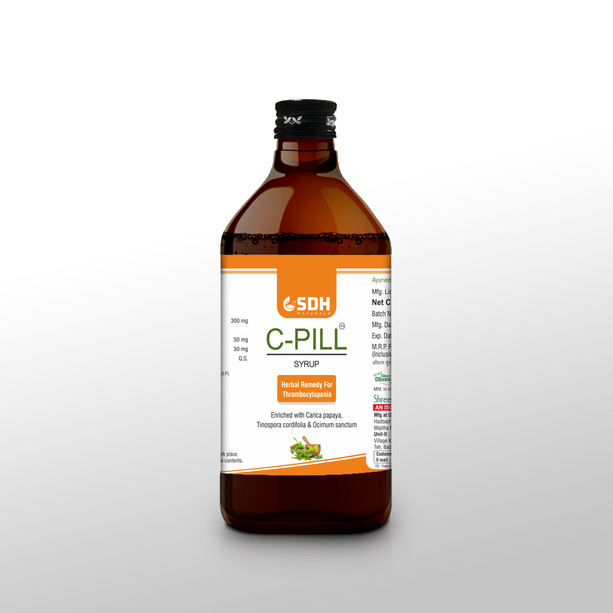 C-Pill Syrup - Elevate Platelet Counts, Boost Immunity! – SDH Naturals